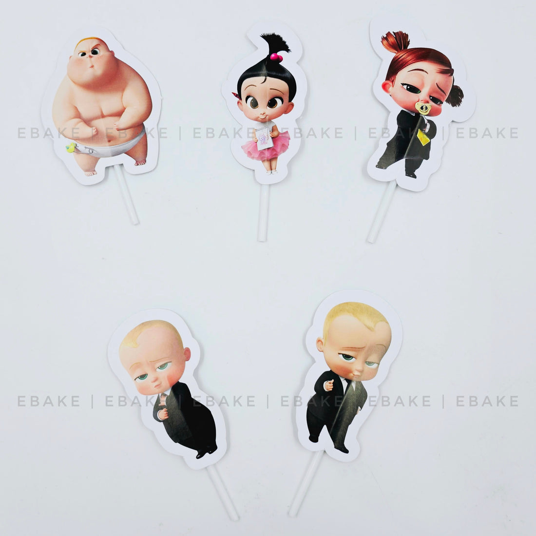 Boss Baby Paper Theme Topper – EBAKE
