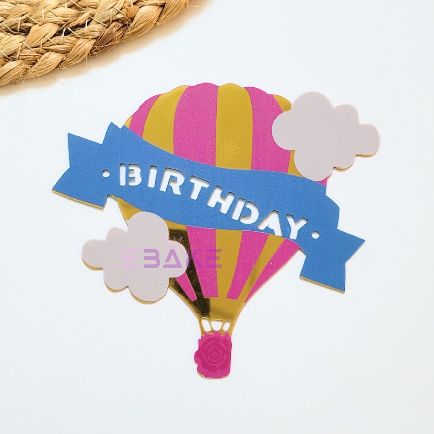 Happy Birthday Cutout – EBAKE
