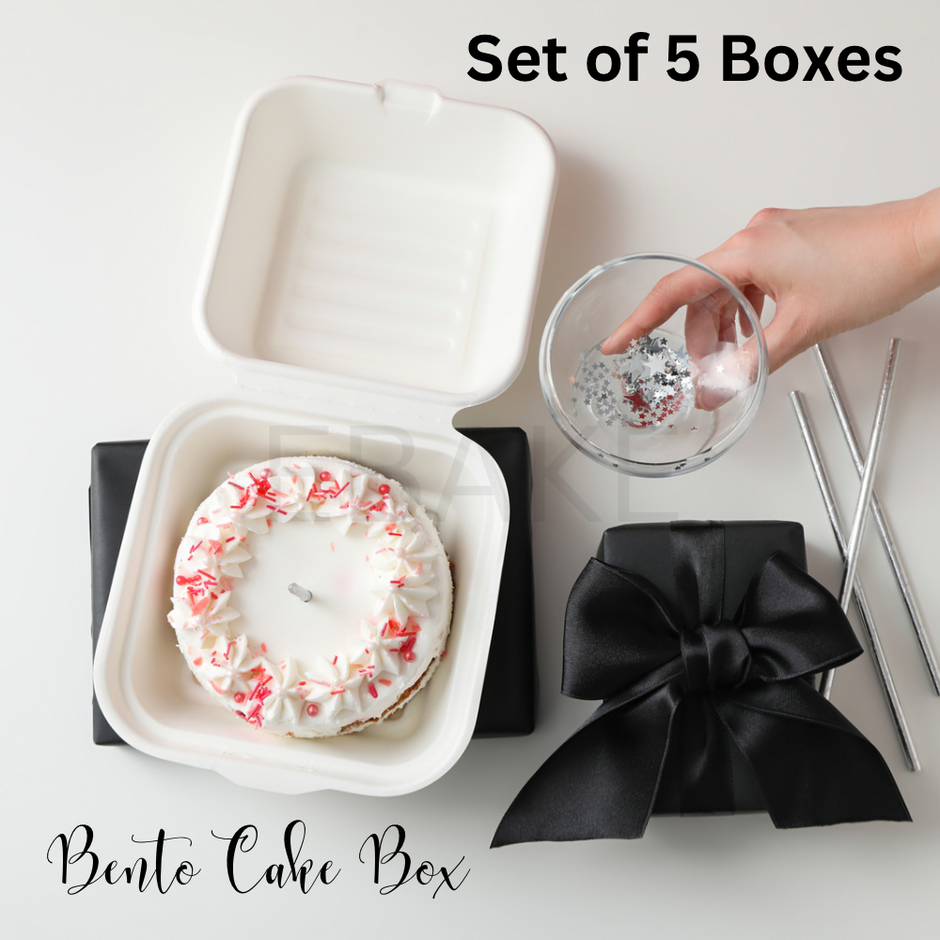 Bento Box, Acrylic Tubs & Mousse Cups – EBAKE