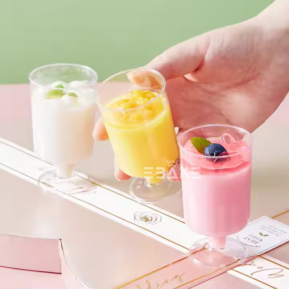 Acrylic Dessert Cups / Mousse Cups 150ml (Set of 5) – EBAKE