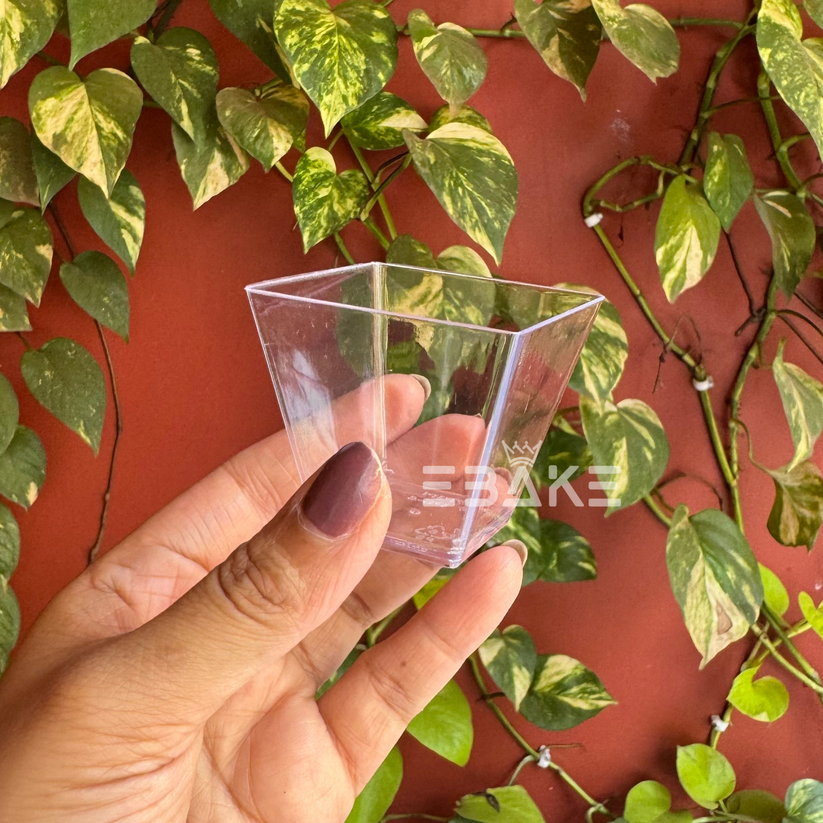 Acrylic Dessert Cups / Mousse Cups 60ml (Set of 5) – EBAKE